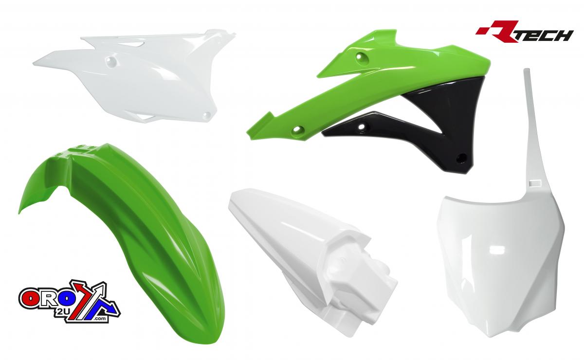 KAWASAKI KX85 KX100 OEM 14-15 PLASTICS SET 2014 2020 | MBX Graffix