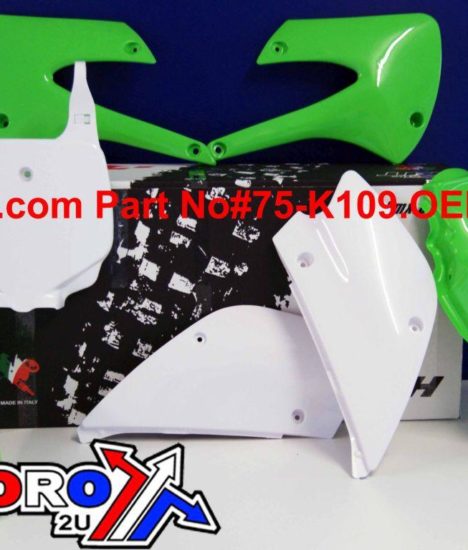 KAWASAKI KX85 KX100 OEM PLASTICS SET 1998 2013 | MBX Graffix